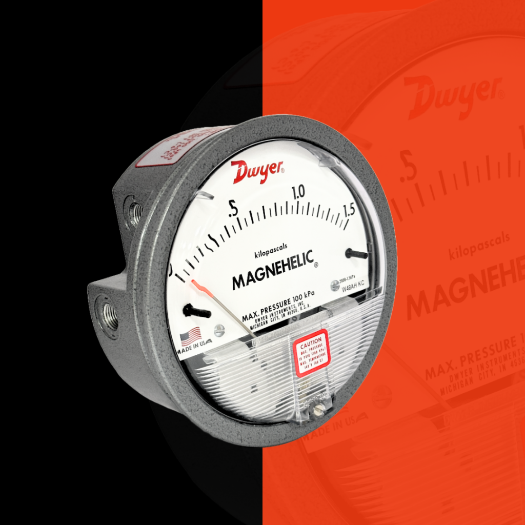 Dwyer Make Magnehelic Gauge – Series 2000 – Prosens Automation